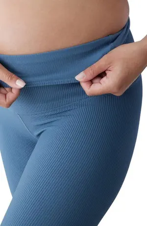 Ingrid & Isabel® Ribbed Maternity Leggings