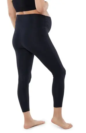 Ingrid & Isabel® Set Of 2 Fold Down Waist Maternity Leggings