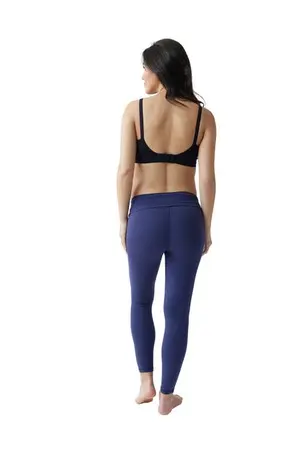 INGRID & ISABEL Maternity And Postpartum Active Workout Leggings 2-pack Bundle - Black/navy