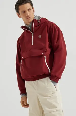 Brunello Cucinelli Mountain Anorak - Amaranth