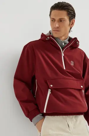 Brunello Cucinelli Mountain Anorak - Amaranth