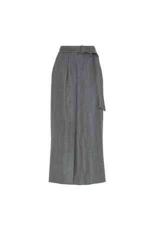 Grey Wrap Skirts