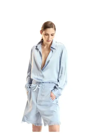 Cynthia Rowley Tuxedo Stripe Short
