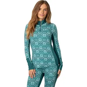Kari Traa Anna 1/2-zip Top - Peacock