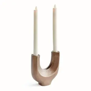 NAPA HOME & GARDEN Zoey 2-taper Candelabra Candle Holder - Gold