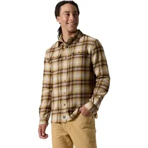 BACKCOUNTRY Venture Midweight Flannel Shirt - Starfish Peeler Plaid