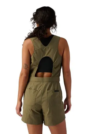 BACKCOUNTRY Wasatch Ripstop Romper - Kalamata