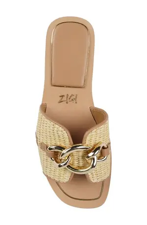 ZIGI Nelissa Woven Slide Sandal - Natural
