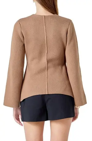 Endless Rose Wrap-look Cardigan