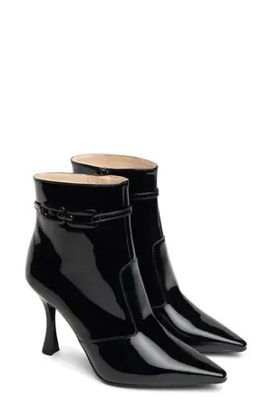 NEROGIARDINI Pointed Toe Bootie - Black