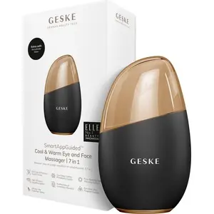 GESKE Smartappguided Cool & Warm Eye & Face Massager | 7 In 1 - Gray