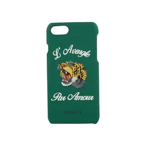 Gucci Tiger Head Iphone 7 Case 'emerald