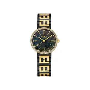 Fendi Forever Two-tone Diamond Watch - Gold
