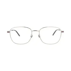 Gucci Square Metal Optical Frames - Silver