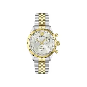 Versace Hellenyium Chrono Petite Bracelet Watch - Gold