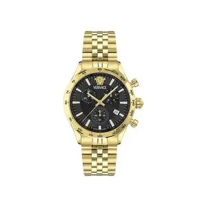 Versace Hellenyium Chrono Petite Bracelet Watch - Gold