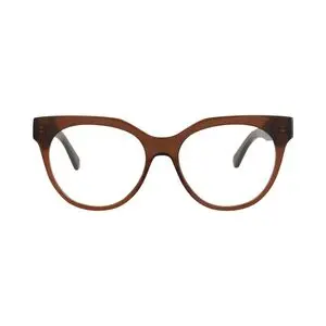 Stella McCartney Cat Eye Acetate Optical Frames - Brown
