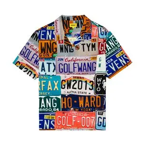 GOLF WANG Roadtrip Rayon Button Up