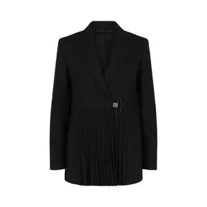 Givenchy Accordion Pleated U Lock Jacket