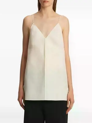 Khaite Talsie V-neck Top