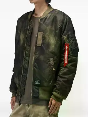 Alpha Industries Ma-1 Zip Camouflage Jacket