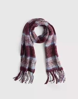 Madewell Alpaca-blend Scarf - Dark Pomegranate