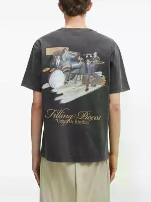 Filling Pieces Graphic-print T-shirt - Grey