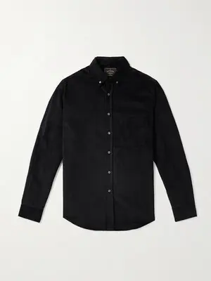 Men's Black Corduroy Shirts
