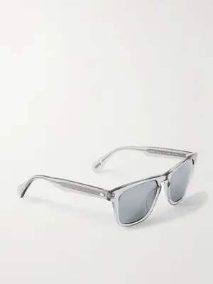 Oliver Spencer Roger Federer R-3 Square-frame Sunglasses
