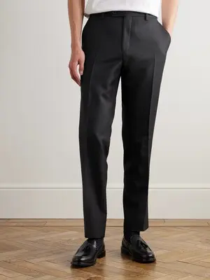 Mr P. Philip Slim-fit Wool-twill Suit Trousers