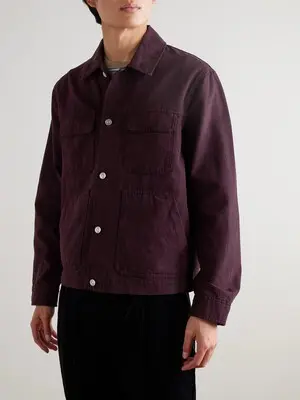 Mr P. Organic Cotton-canvas Chore Jacket