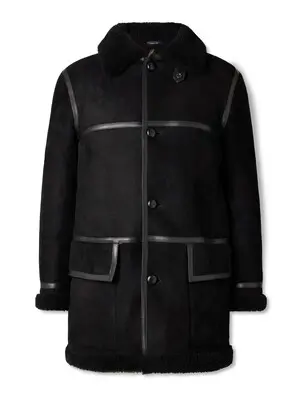 Men's Black Leather Coats