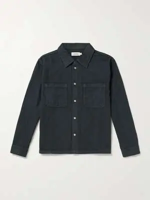 FRAME FRAME - Cotton Shirt - Men - Blue - S Navy