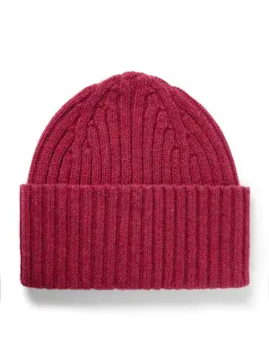 Men's Red Beanie Hats