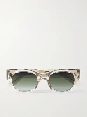 CUTLER AND GROSS The Great Frog Halen D-frame Sunglasses - Neutrals