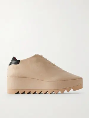 Stella McCartney Sneak-elyes Brogues - Neutrals