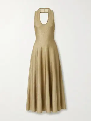 Khaite Halterneck Cocktail Dresses