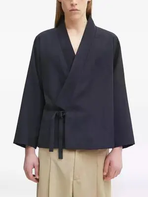 Kenzo Tie-waist Jacket With Floral Detail