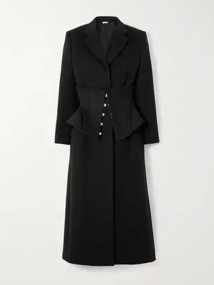Alexander McQueen Cashmere And Wool-blend Coat