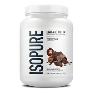 ISOPURE PROTEIN Low Carb Protein Powder Chocolate - One-color