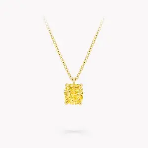 Graff Yellow Diamond Pendant Necklace - Yellow Gold