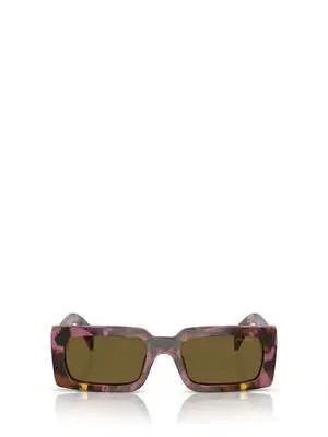 Prada Rectangle Sunglasses - Mahogany