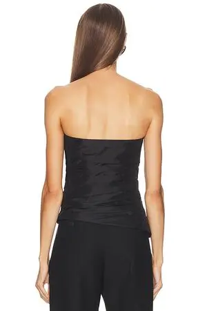 Simkhai Emerson Ruched Bustier Top