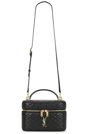 Saint Laurent Large Gaby Vanity Bag - Nero