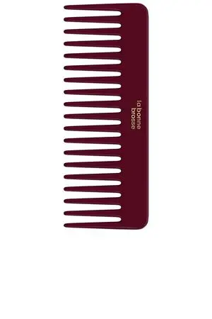 LA BONNE BROSSE Large Comb In Red - Cherry Red