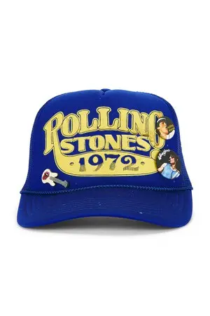 MadeWorn Rolling Stones Trucker Hat - Royal