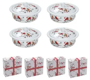 TEMP-TATIONS As Is Covered Mini 12-oz Pie Dishes