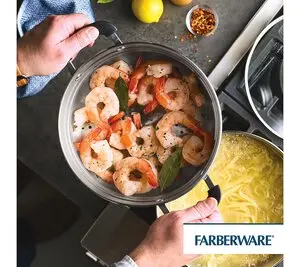 FARBERWARE Brilliance 10' Stainless Steel Steam Er Insert