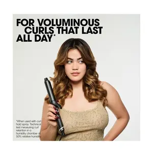 GHD Chronos Curve Grand Curling Iron 1.25" - Black