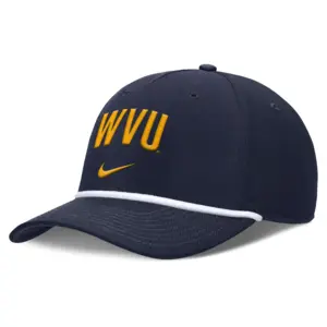 Nike West Virginia Primetime Rise Campus Adjustable Cap - Blue
